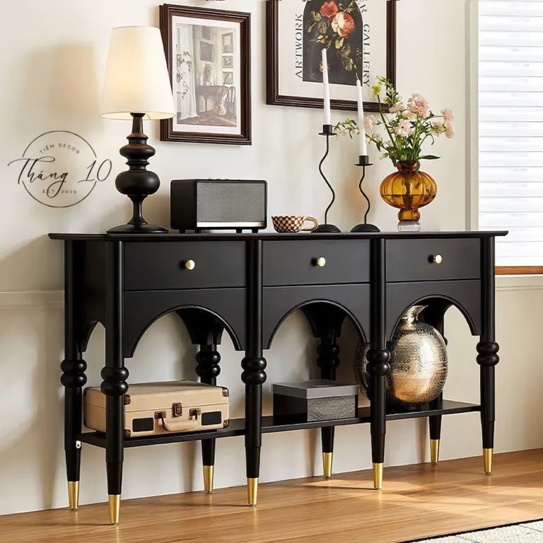Mua TỦ TIVI - KỆ TIVI CONSOLE GỖ CHÂN TIỆN #tiemdecorthang10 Chính Hãng ...